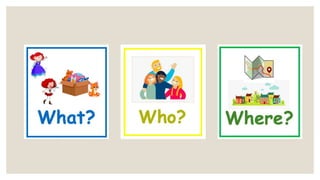 WH Question words - Fun activities | PPTX