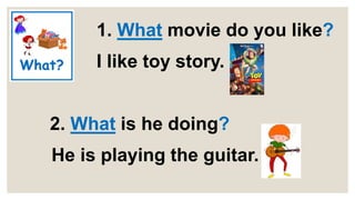 WH Question words - Fun activities | PPTX