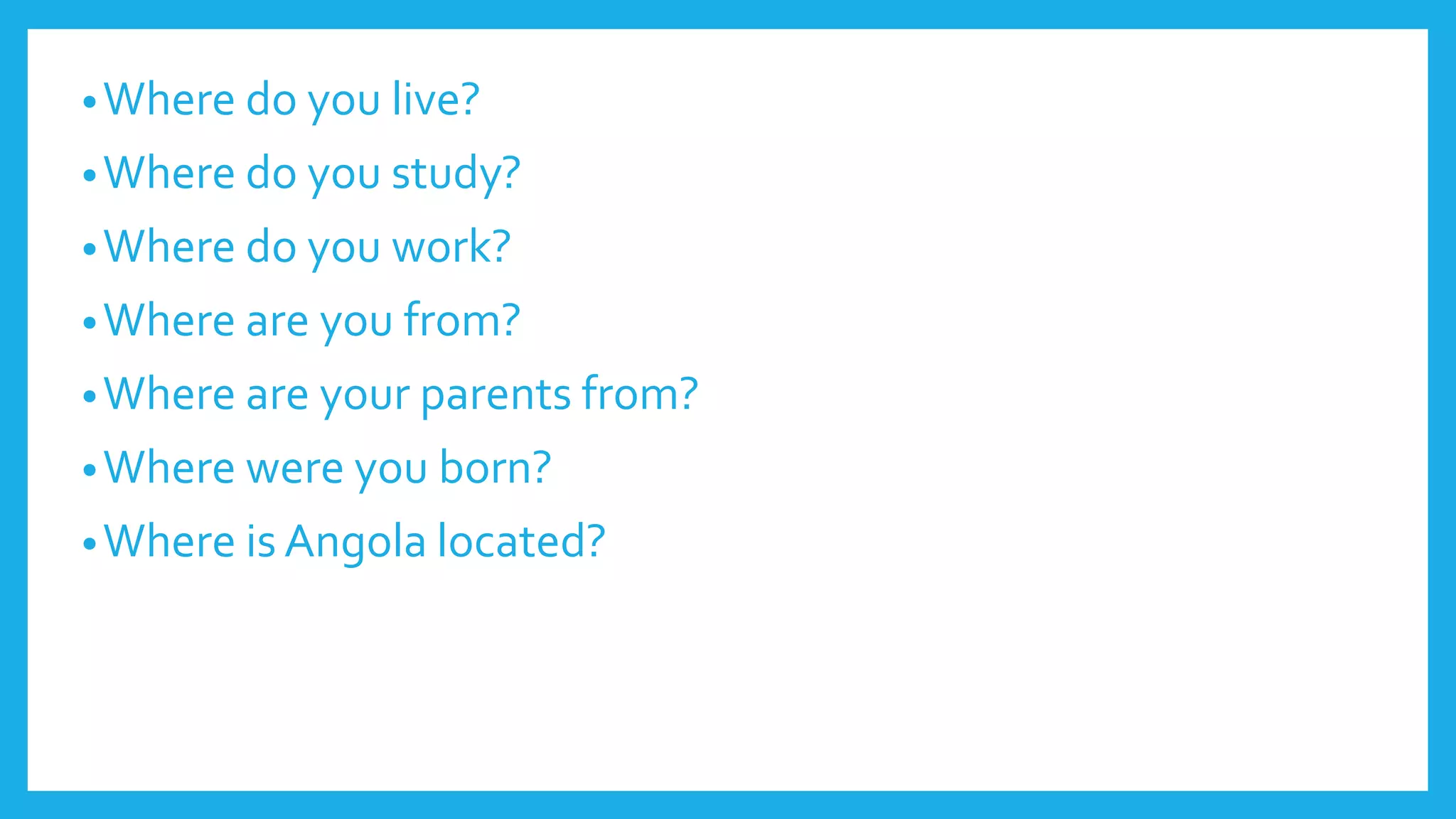 Wh words vs wh-questions | PPT