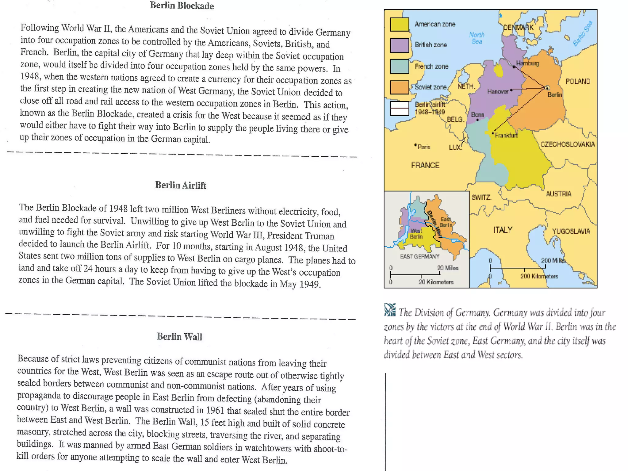 Cold War Map and Timeline | PPT