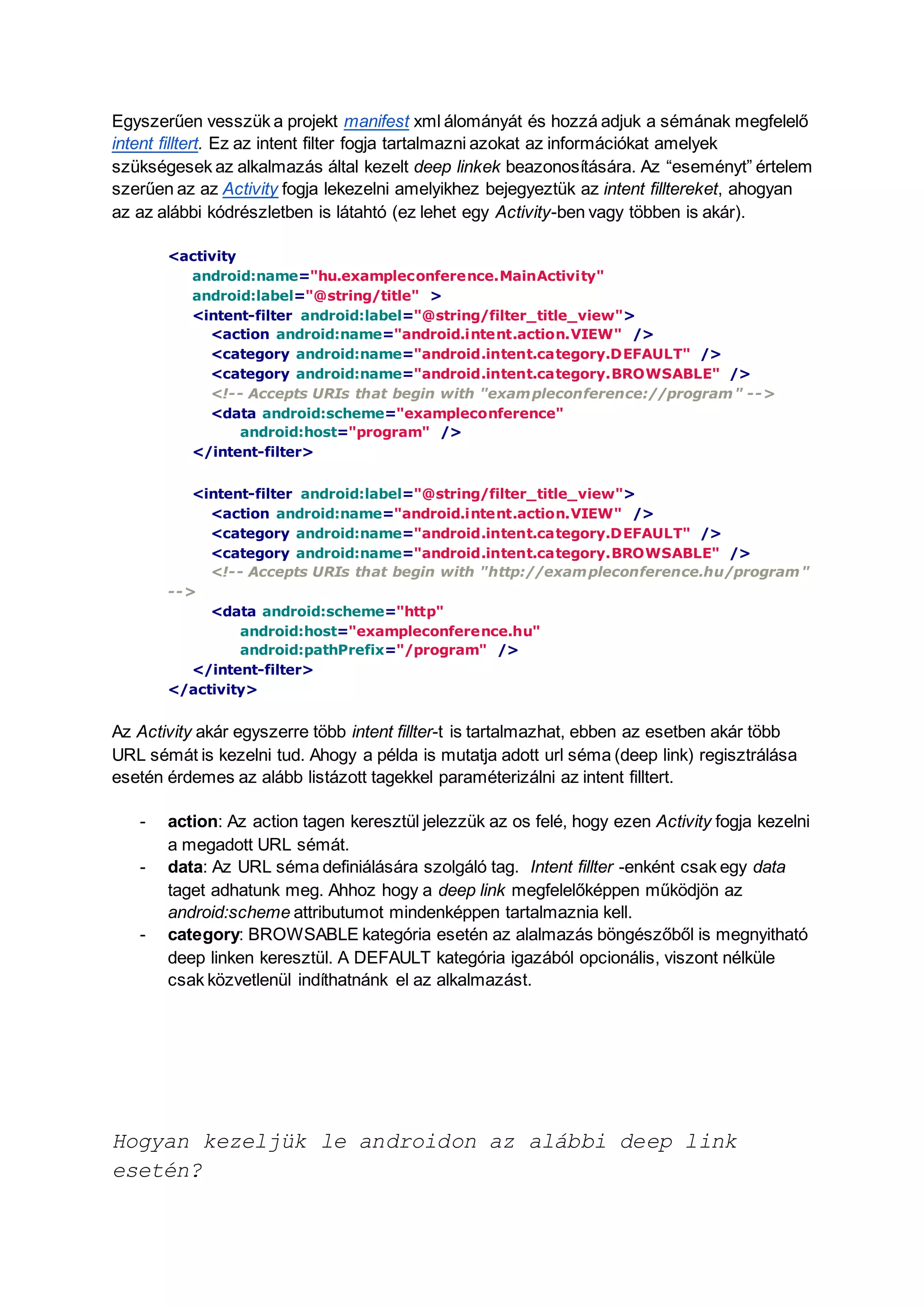 Applink / deeplink | PDF