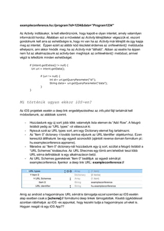 Applink / deeplink | PDF