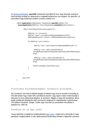 Applink / deeplink | PDF