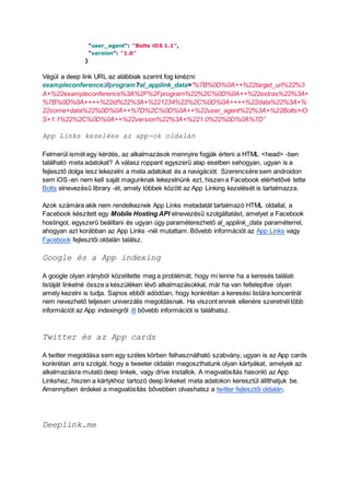 Applink / deeplink | PDF