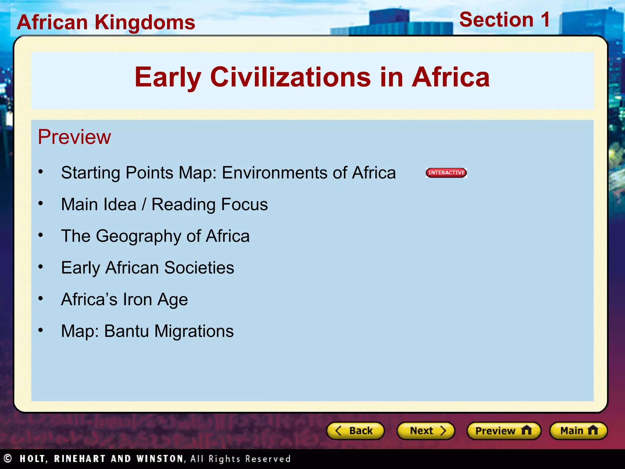 World History Ch. 10 Section 1 Notes | PPT