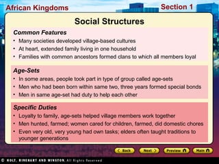 World History Ch. 10 Section 1 Notes | PPT