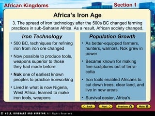 World History Ch. 10 Section 1 Notes | PPT