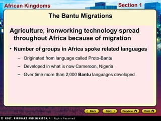 World History Ch. 10 Section 1 Notes | PPT