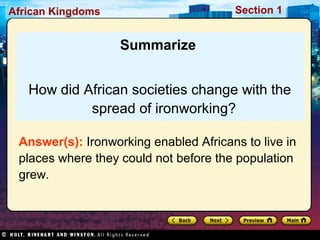 World History Ch. 10 Section 1 Notes | PPT