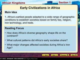 World History Ch. 10 Section 1 Notes | PPT