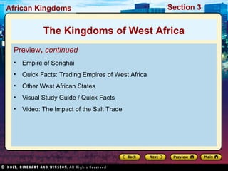 World History Ch. 10 Section 3 Notes | PPT
