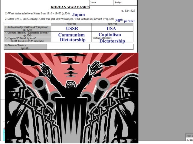 Cold War: Korean War | PPT