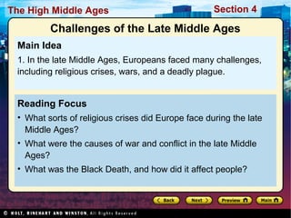 World History Ch. 14 Section 4 Notes | PPT