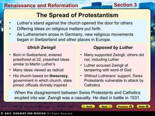 World History Ch. 15 Section 3 Notes | PPT | Christianity | Religion ...