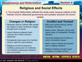 World History Ch. 15 Section 4 Notes | PPT