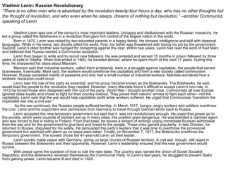 RR 6 Lenin WS 31 borrero qns | PPT