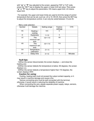 Wh7016 c instructions | PDF