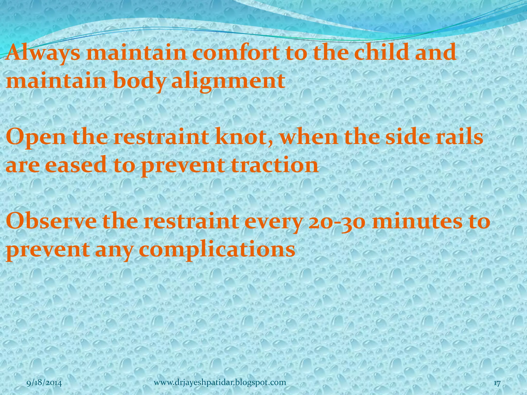 Restraints | PDF