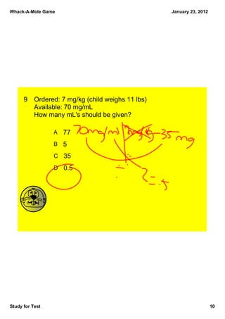 Whack a-mole review | PDF