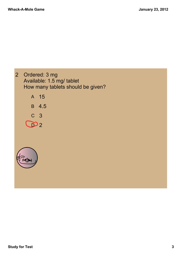 Whack a-mole review | PDF