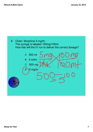 Whack a-mole review | PDF