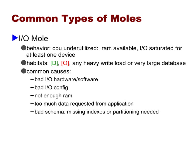 Performance Whackamole (short version) | PDF | Databases | Computer Software and Applications