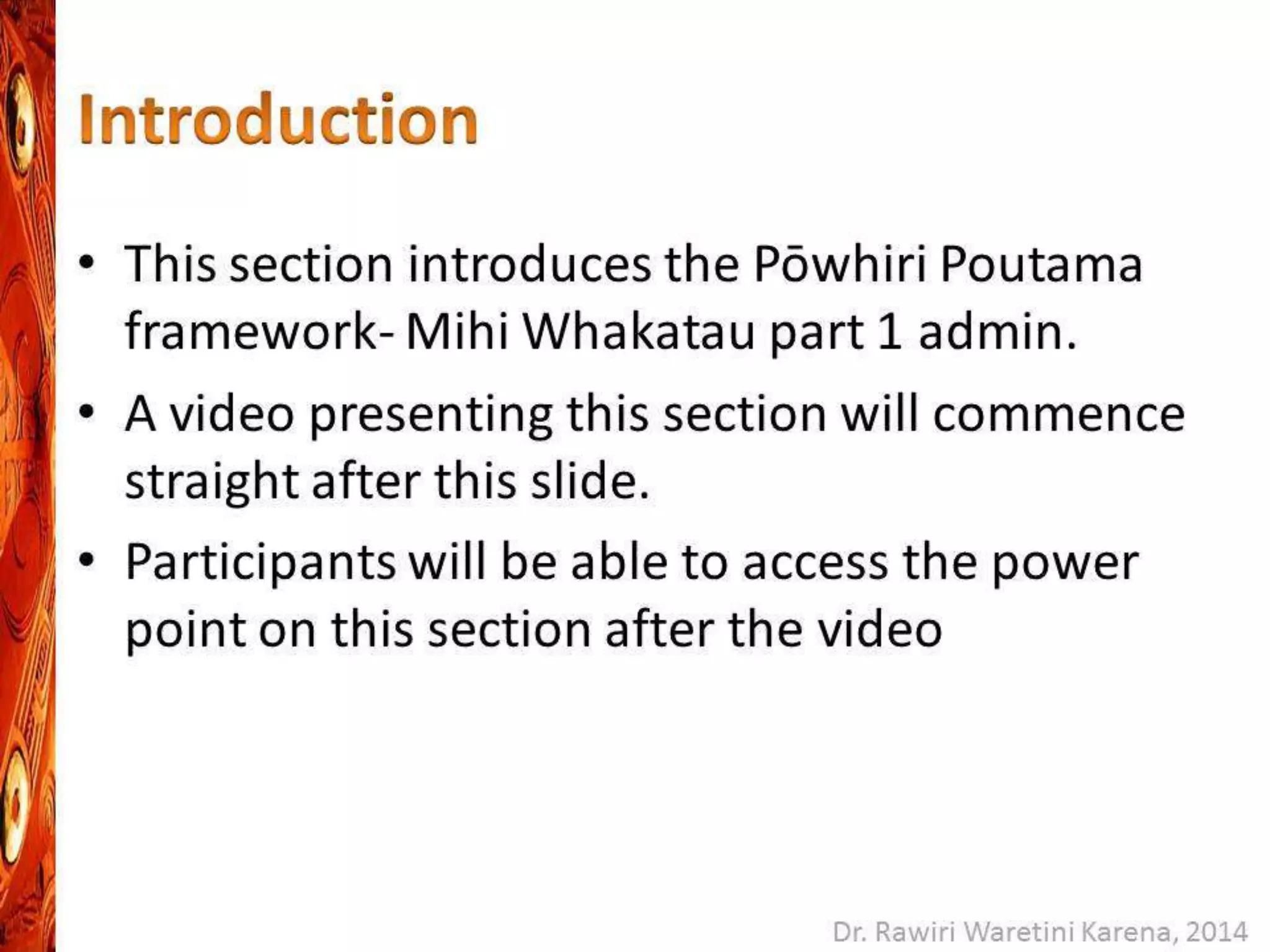 Poowhiri Poutama Framework Session1 Whakatau process | PPTX | Web Development | Internet
