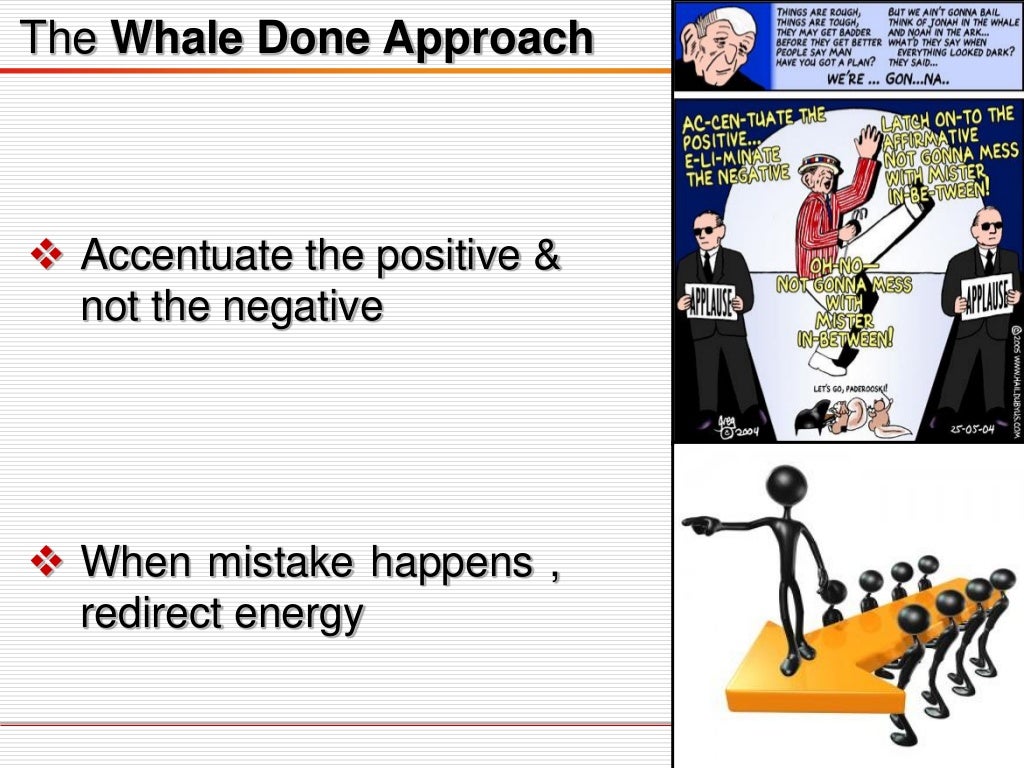 Summary Of Whale Done Approach summary-of-whale-done-approach
