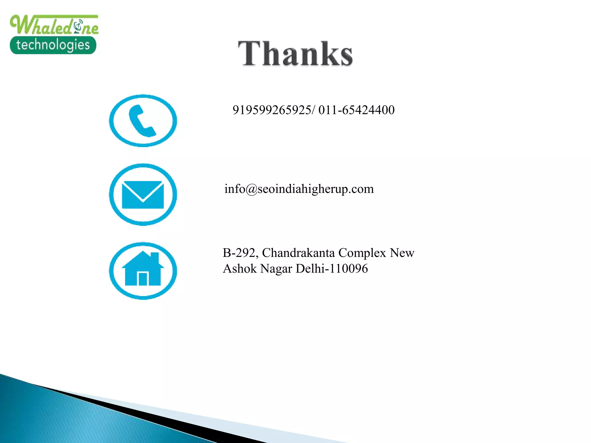 Whaledone technologies | PPT