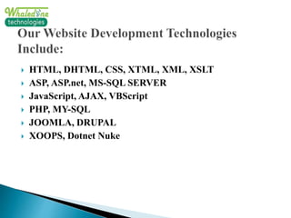 Whaledone technologies | PPT