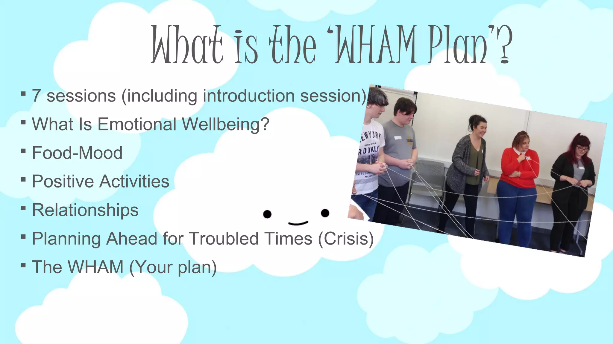 Wham Plan: Children and Young People's Mental Health Conference 2017 | PPT