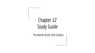 WHAP Ch. 12 Notes | PDF