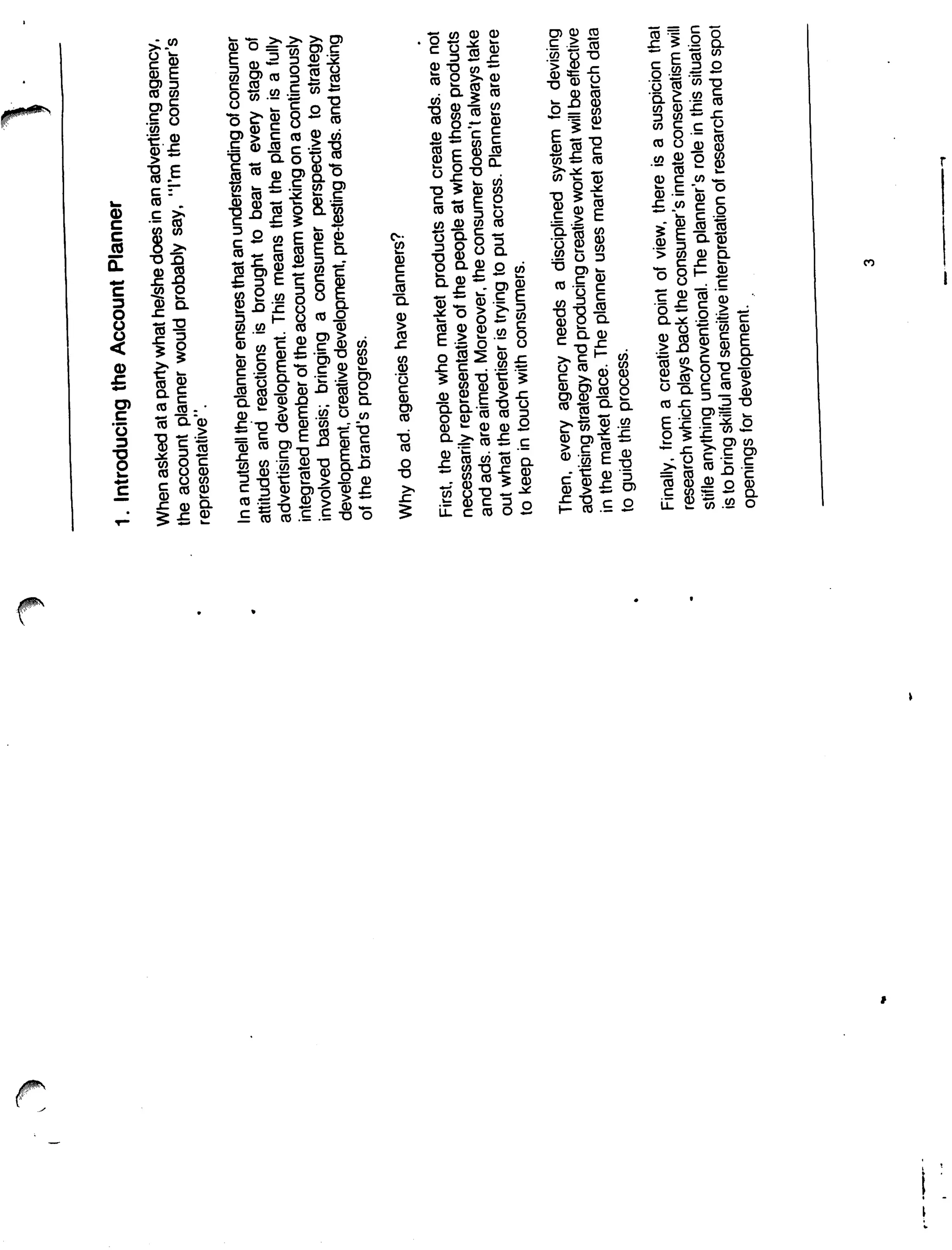 What is account planning apg | PDF