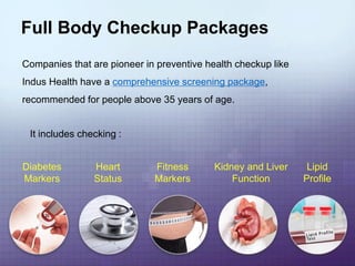 What & Why A Full Body Checkup? | PDF