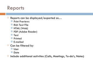 What are Customer Relationship Managers | PPT