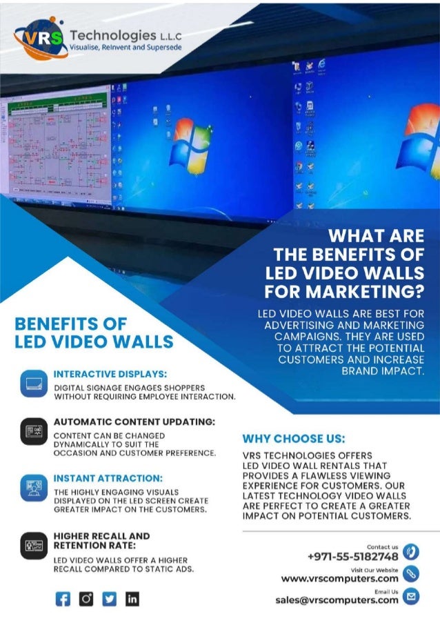What are the Benefits of LED Video Walls for Marketing? | PDF