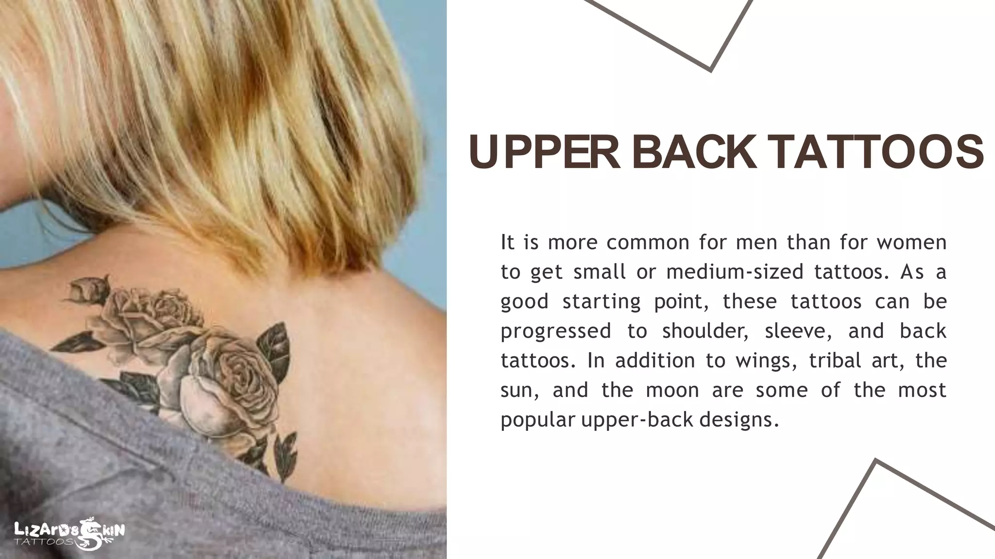 What Are The Different Types Of Back Tattoos? | PPTX | Skin and ...