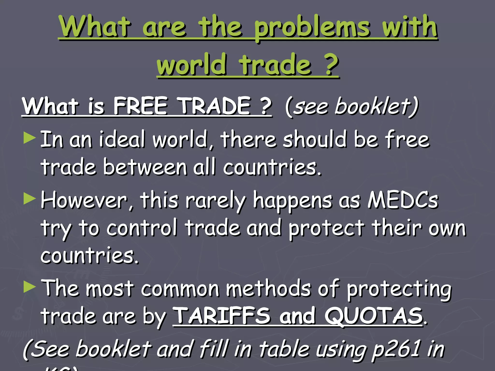 What Are The Main Features Of International Trade Ap | PPT | Free Download