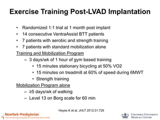 What important changes occur in the patient with a continuous flow lvad ...
