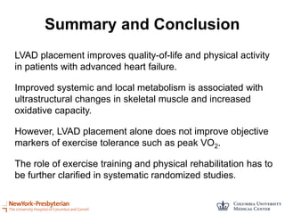 What important changes occur in the patient with a continuous flow lvad ...