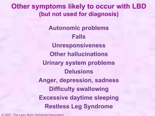 What Is Lewy Body Dementia | PPT