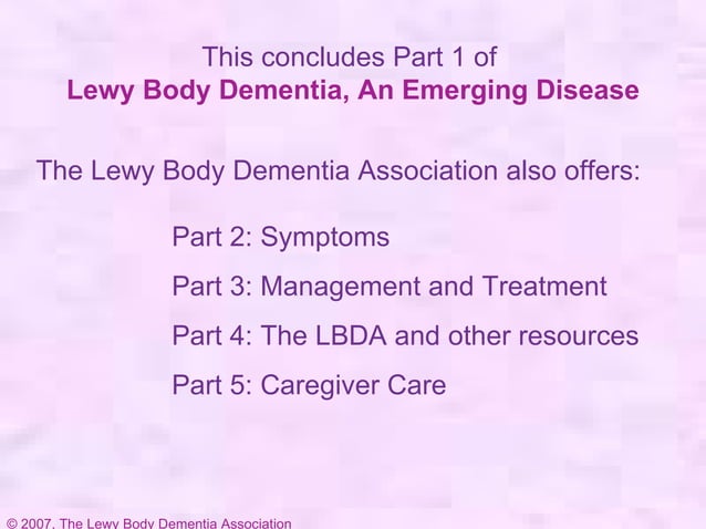 What Is Lewy Body Dementia | PPT