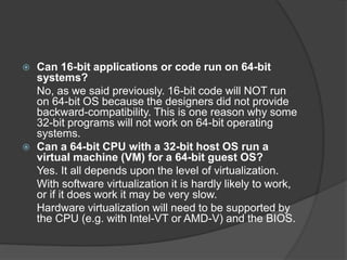 What is-32-bit-and-64-bit | PPTX