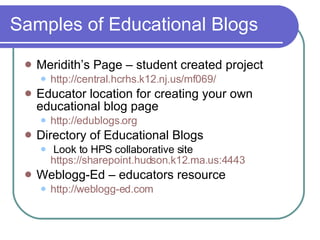 What Is A Blog | PPT