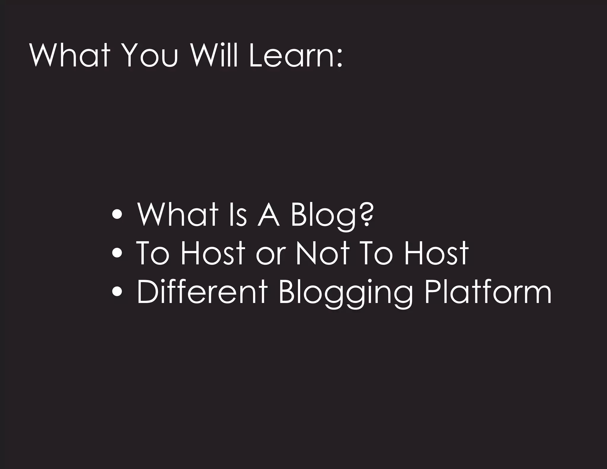 What Is A Blog? | PDF