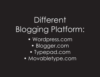 What Is A Blog? | PDF