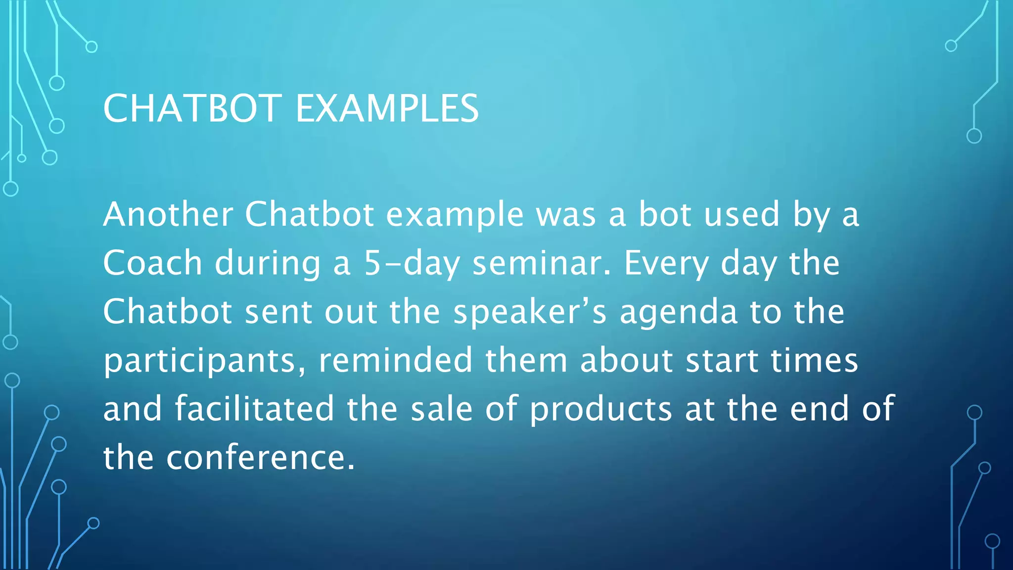 What Is A Chatbot? | PPT