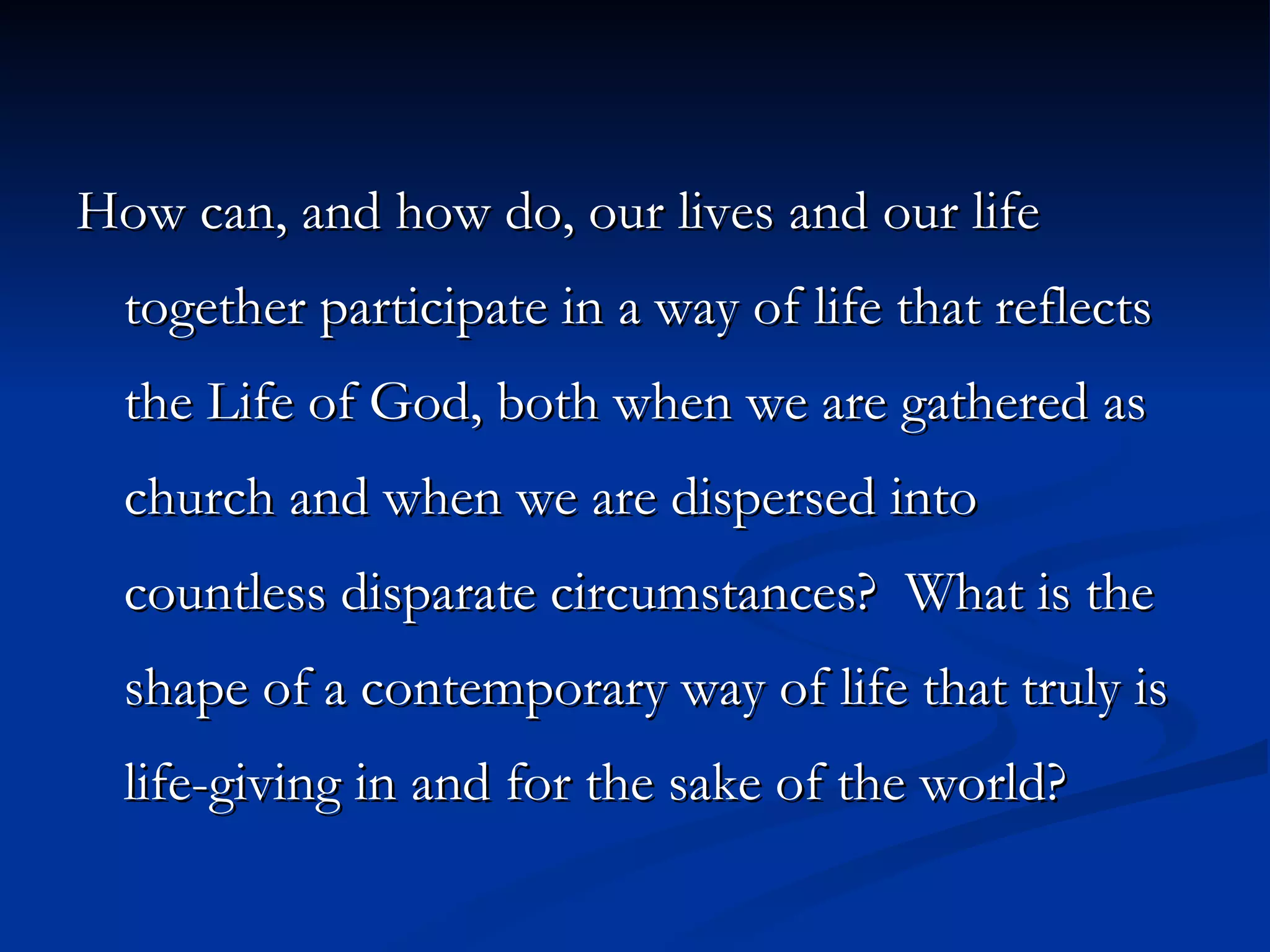 What Is A Christian Practice | PPT
