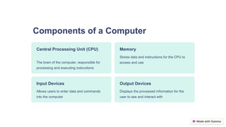 What-is-a-Computer, Basic about Computer.pptx