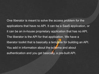 What is a Data Liberator | PPT